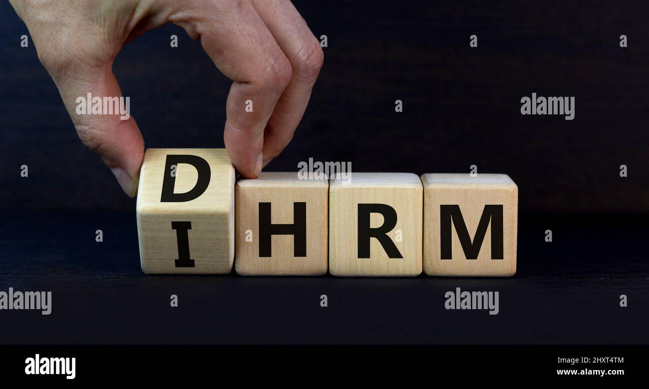 DHRM, domestic or international human resource management IHRM symbol ...