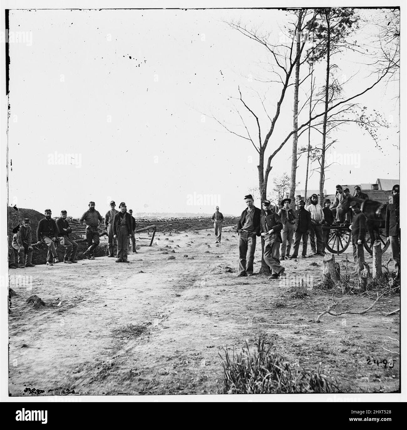 Vintage photo from the American Civil War 1860s Stock Photo - Alamy