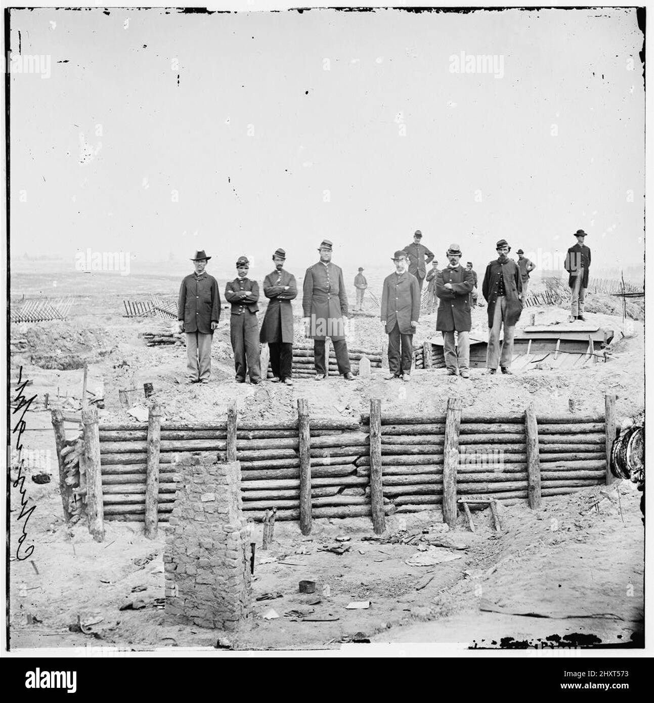 Vintage photo from the American Civil War 1860s Stock Photo - Alamy