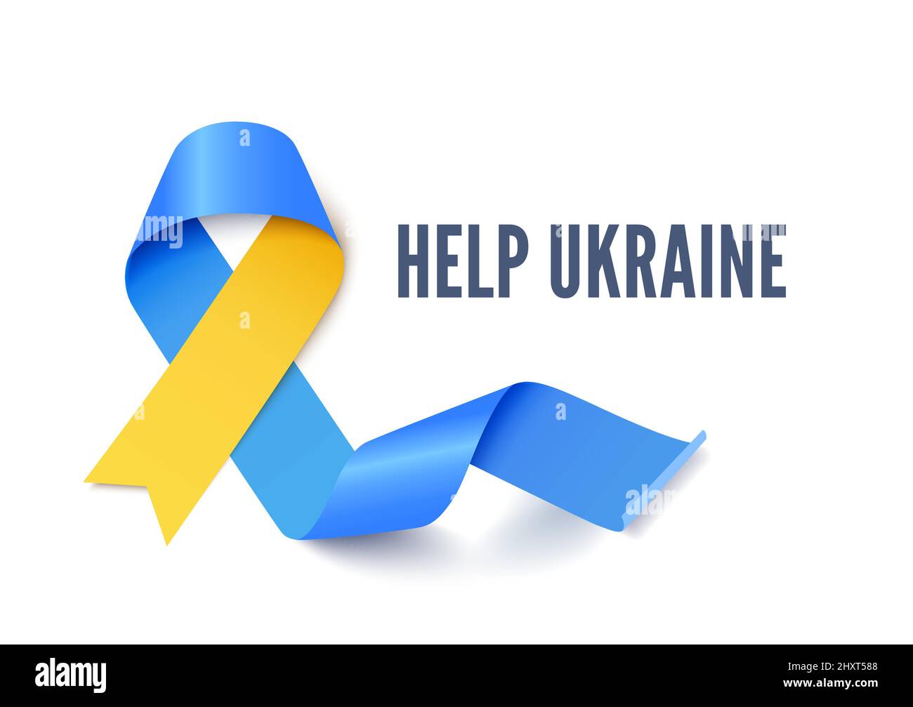 Ukrainian ribbon hi-res stock photography and images - Alamy