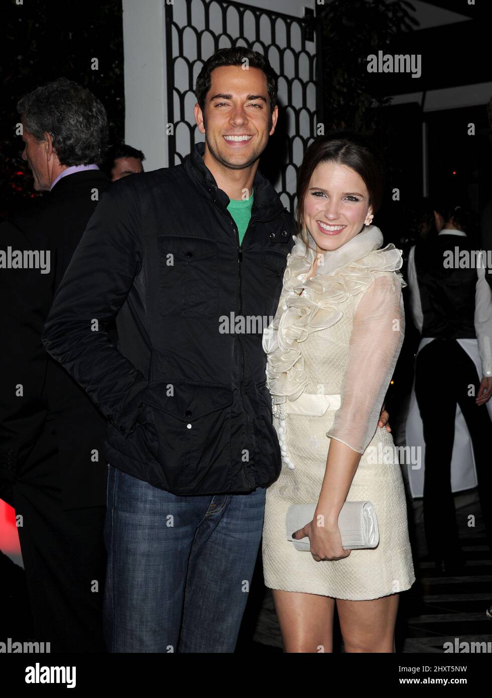 Zachary Levi and Sophia Bush at the 2011 Audi Celebrate the Kick Off of ...