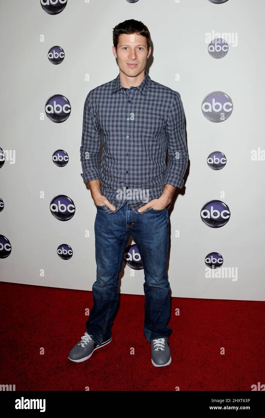 Zach Gilford at the 2011 TCA Winter Press Tour for ABC/Disney Network ...