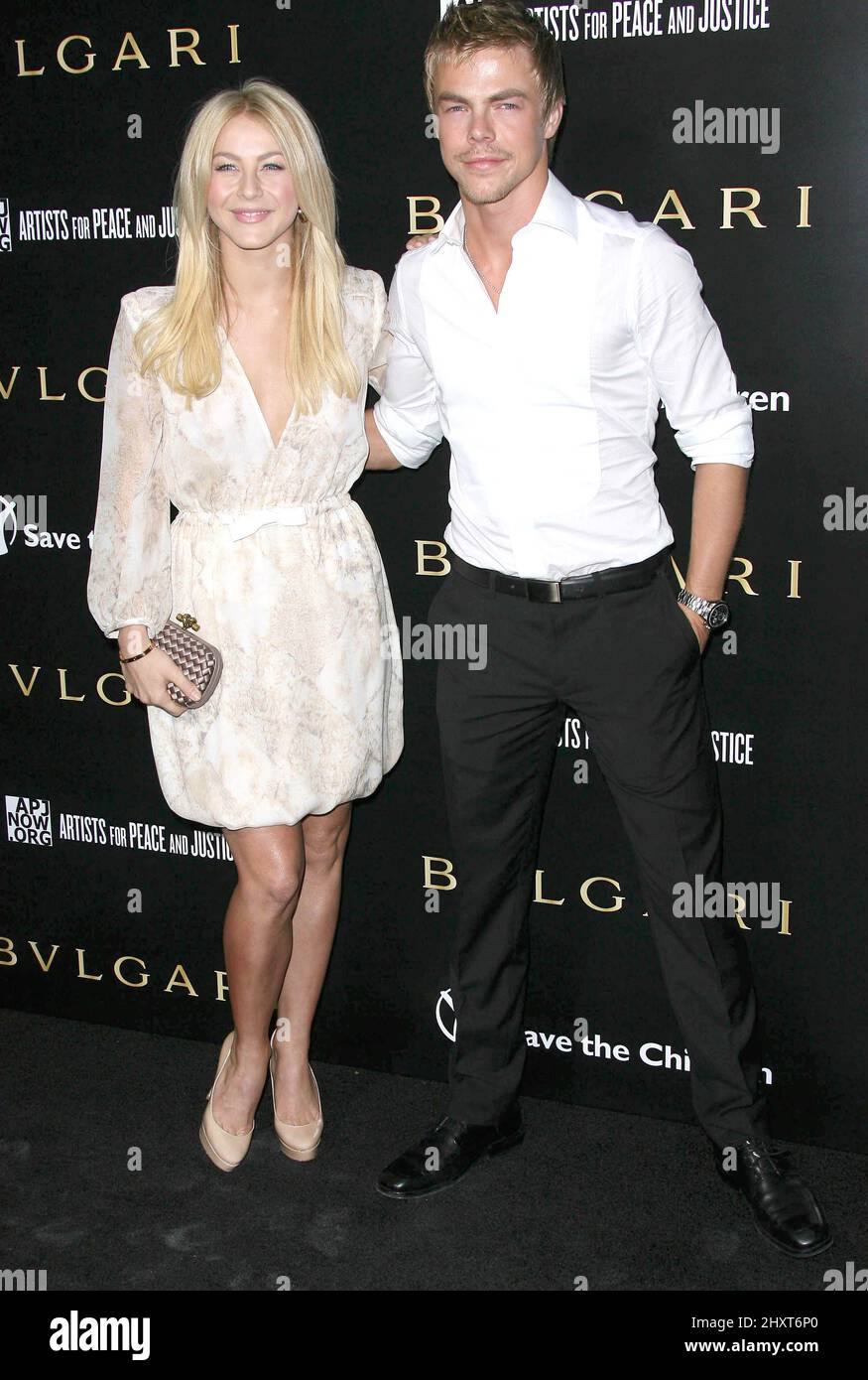 Julianne Hough and Derek Hough during the Bvlgari Benefit for Save The ...