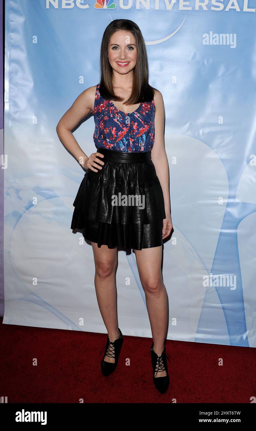 Alison Brie Community Red Dress