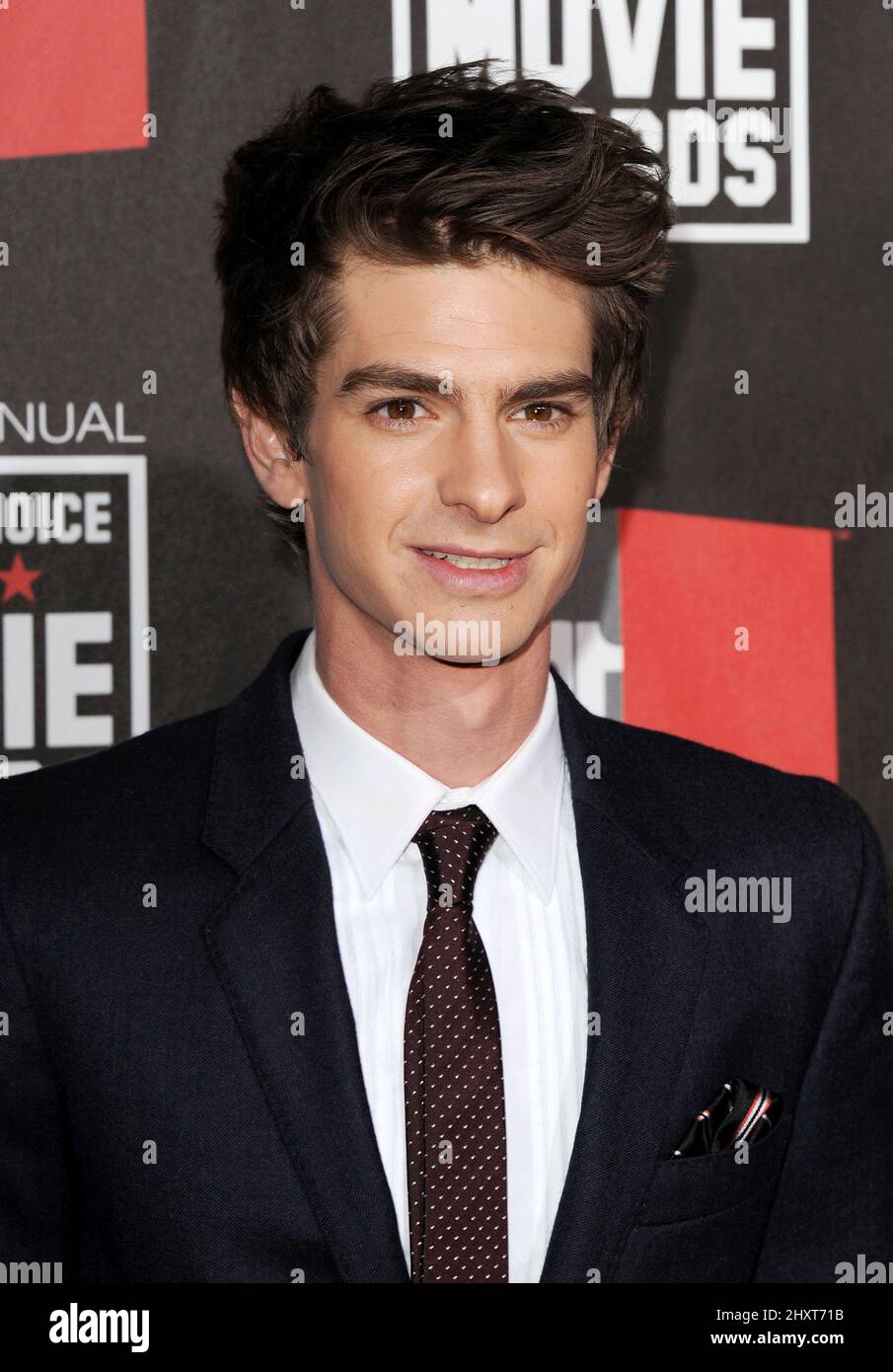 Andrew Garfield arriving at the 16th Annual Critics Choice Movie Awards ...