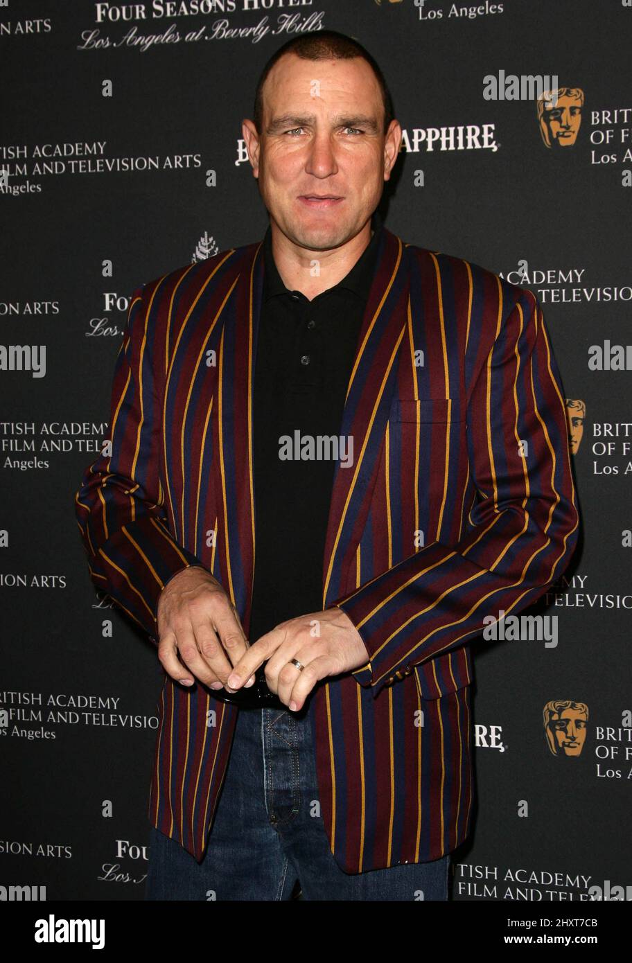 Vinnie Jones attending the BAFTA 17th Annual Awards Season Tea Party ...