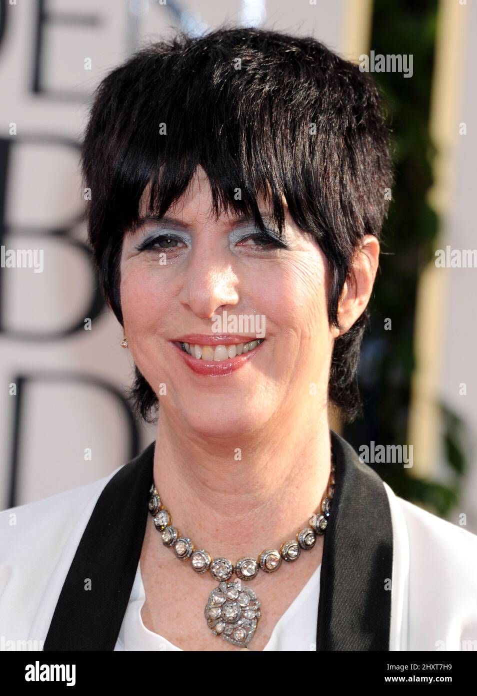 Diane Warren arriving for the 68th Annual Golden Globe Awards ceremony ...