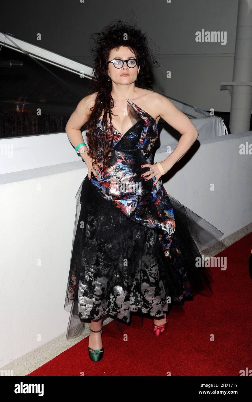 Helena Bonham Carter at the 2011 Golden Globes Weinstein Company After ...