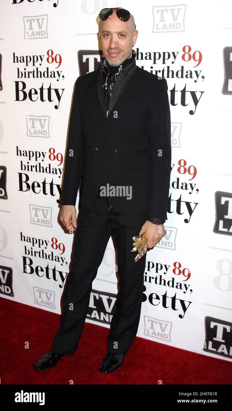 Robert Verdi during Betty White's 89th Birthday Party held at Le Cirque ...