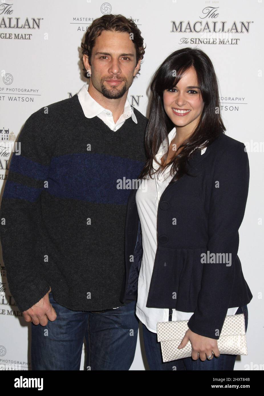 David Fumero and Melissa Fumero attending The Macallan's New Masters of ...