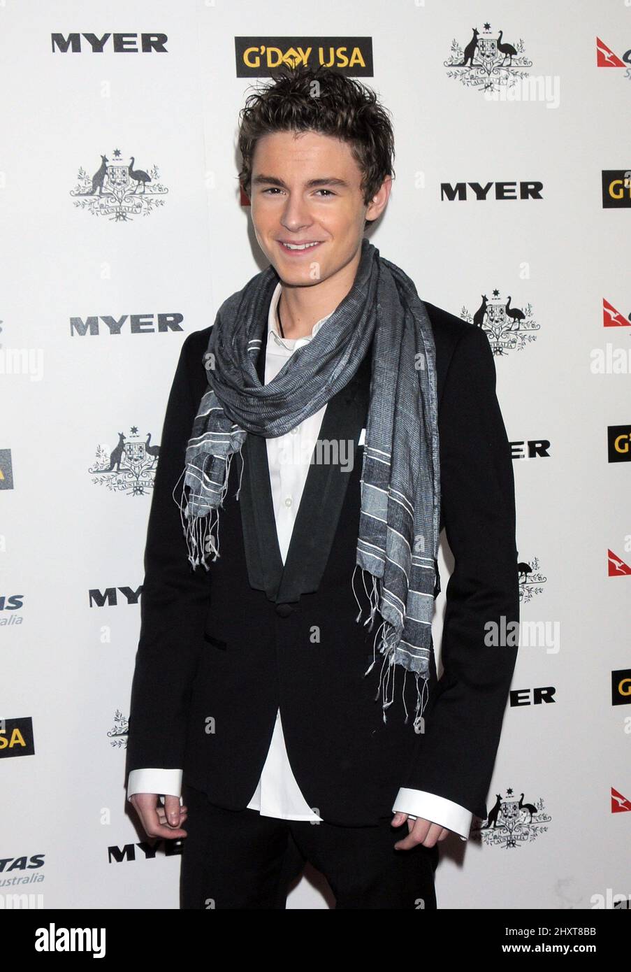 Callan McAuliffe 2011 G'Day USA Los Angeles Black Tie Gala Honoring ...