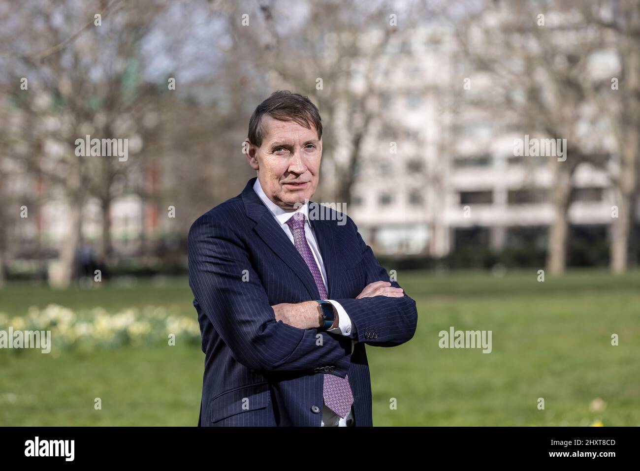 Andy Croft CEO of St James's Place, England UK Stock Photo - Alamy