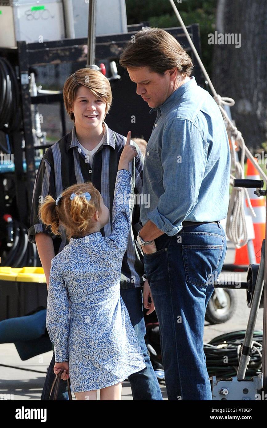 Colin ford and matt damon hi-res stock photography and images - Alamy