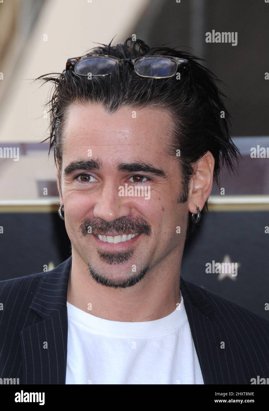 Colin Farrell watches as Donald Sutherland is honored with a Star on ...