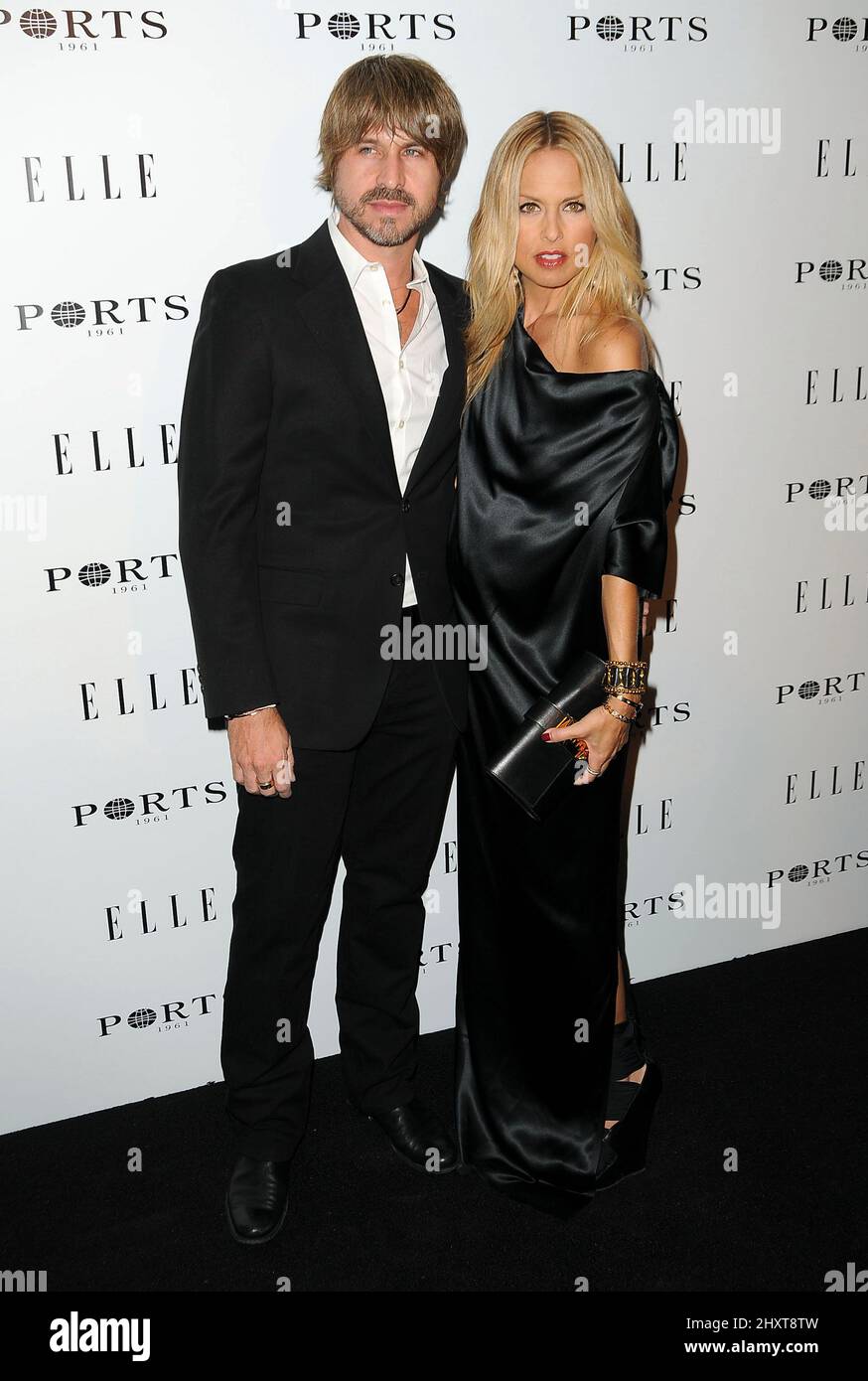 Rachel Zoe and Roger Berman at the ELLE Magazine's Women In Television ...