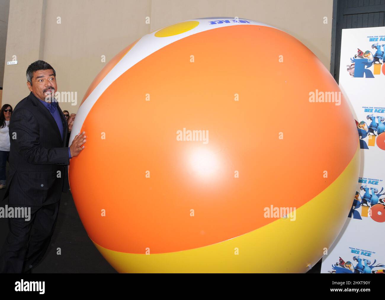 George Lopez attends the "RIO" press day held at The Zanuck Theatre on ...