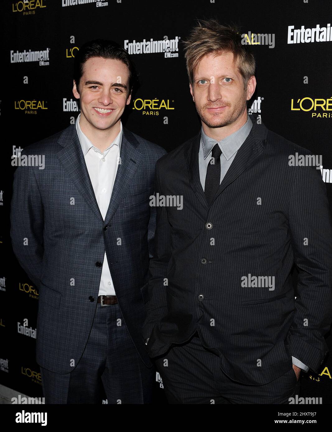 Vincent Piazza and Paul Sparks arriving at EW's 2011 Pre Screen Actors ...