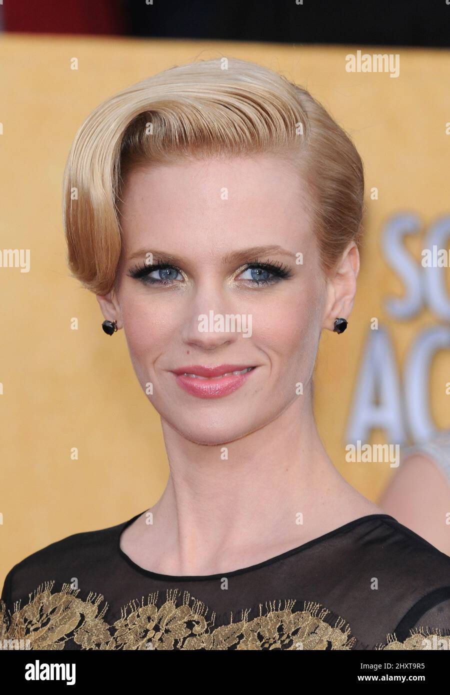 January Jones at the 17th Annual Screen Actors Guild (SAG) Awards, held ...
