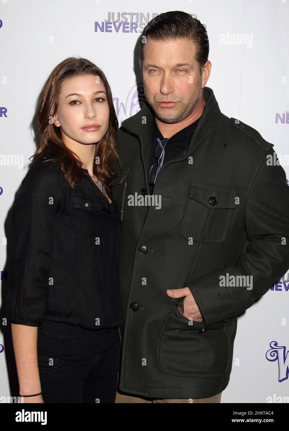 Stephen Baldwin and daughter Hailey Baldwin at the New York screening ...