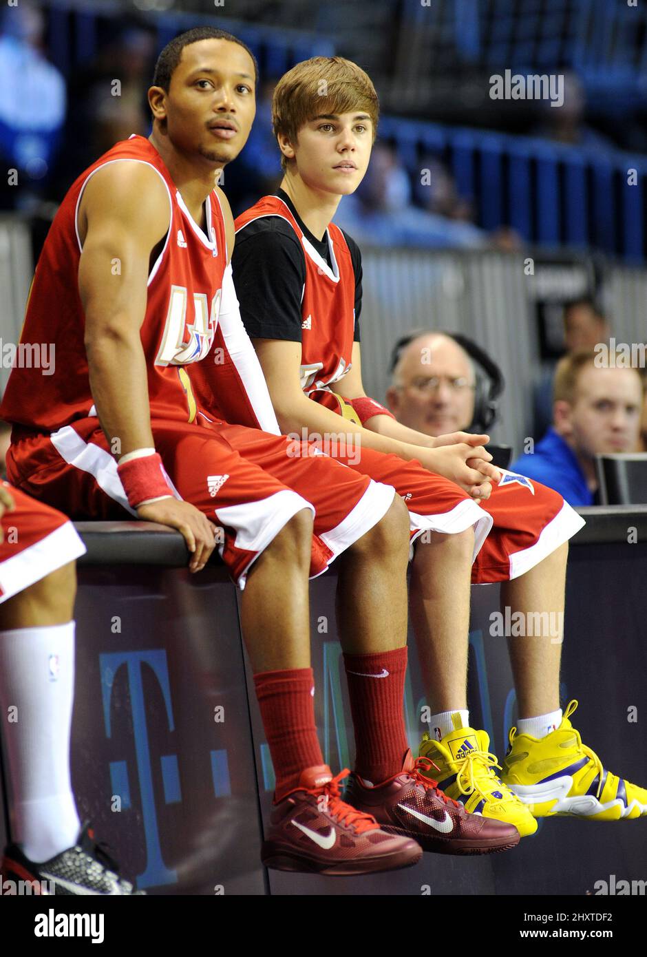 Romeo Miller And Justin Bieber