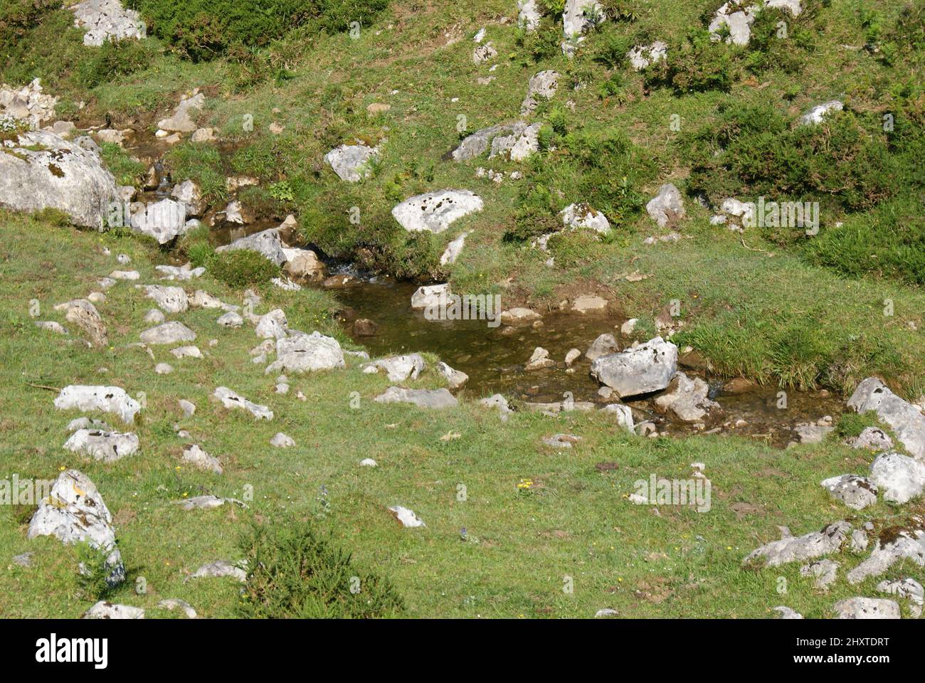 Green valley in between two hi-res stock photography and images - Alamy