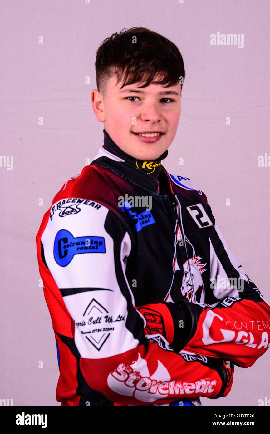 MANCHESTER, UK. MAR 14TH Sam McGurk - Belle Vue 'Cool Running' Colts ...