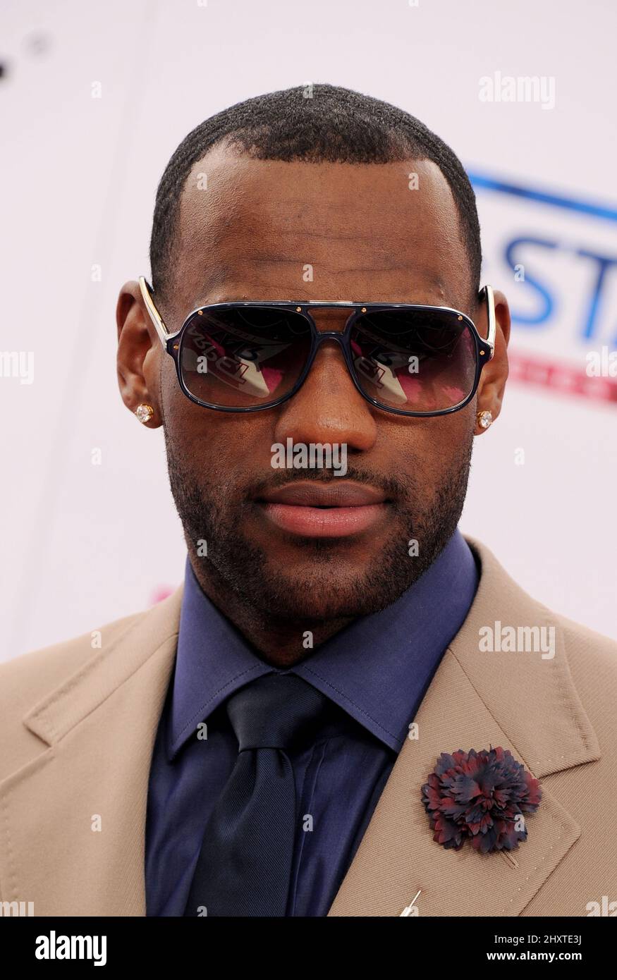LeBron James at the 2011 T-Mobile NBA All-Star Game, held at LA Live ...