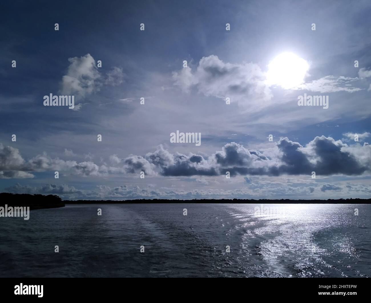View of the barguna payra river hi-res stock photography and images - Alamy