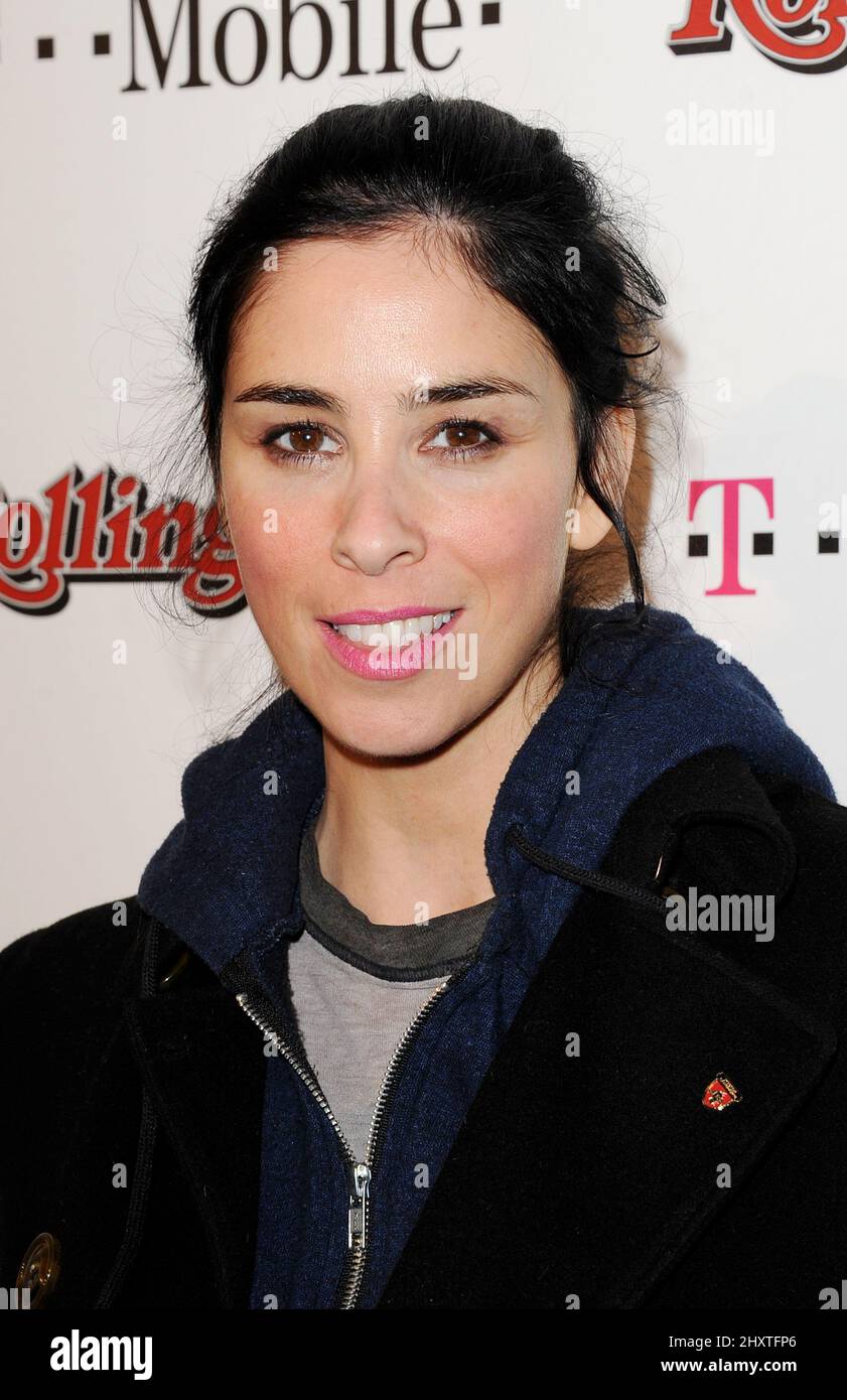 Sarah Silverman at the Rolling Stone Pre - Oscar Party, held at Drai's ...