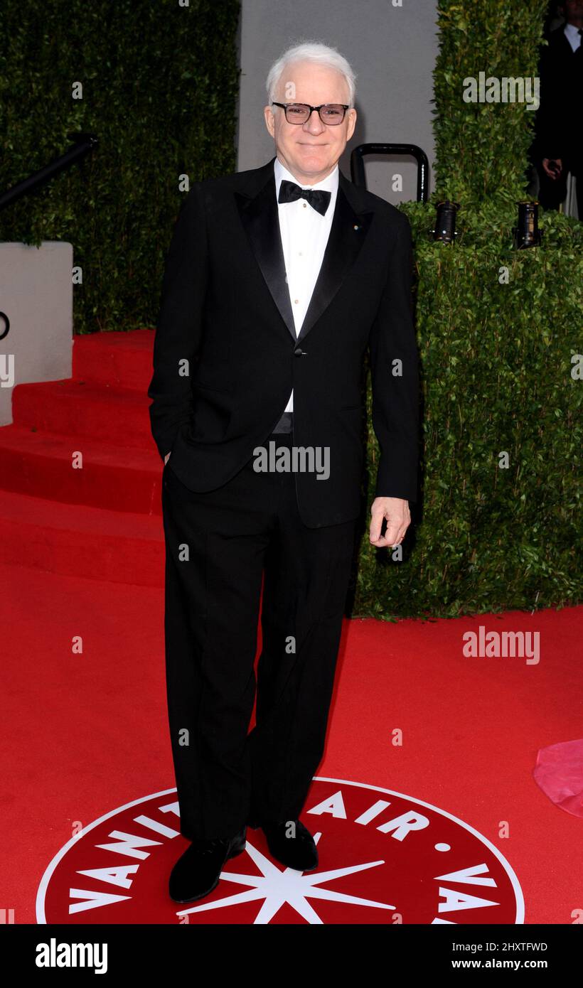 Steve Martin attending the 2011 Vanity Fair Oscar Party hosted by ...