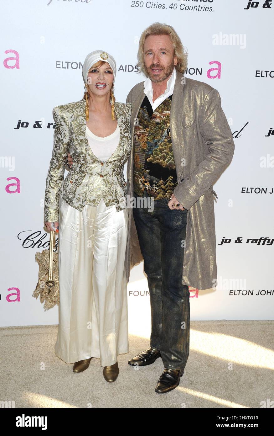 Thomas Gottschalk and Thea Gottschalk during the 19th Annual Elton John ...