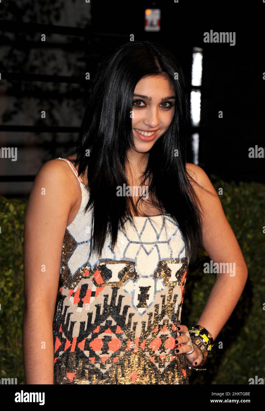 Lourdes Leon attending the 2011 Vanity Fair Oscar Party hosted by ...