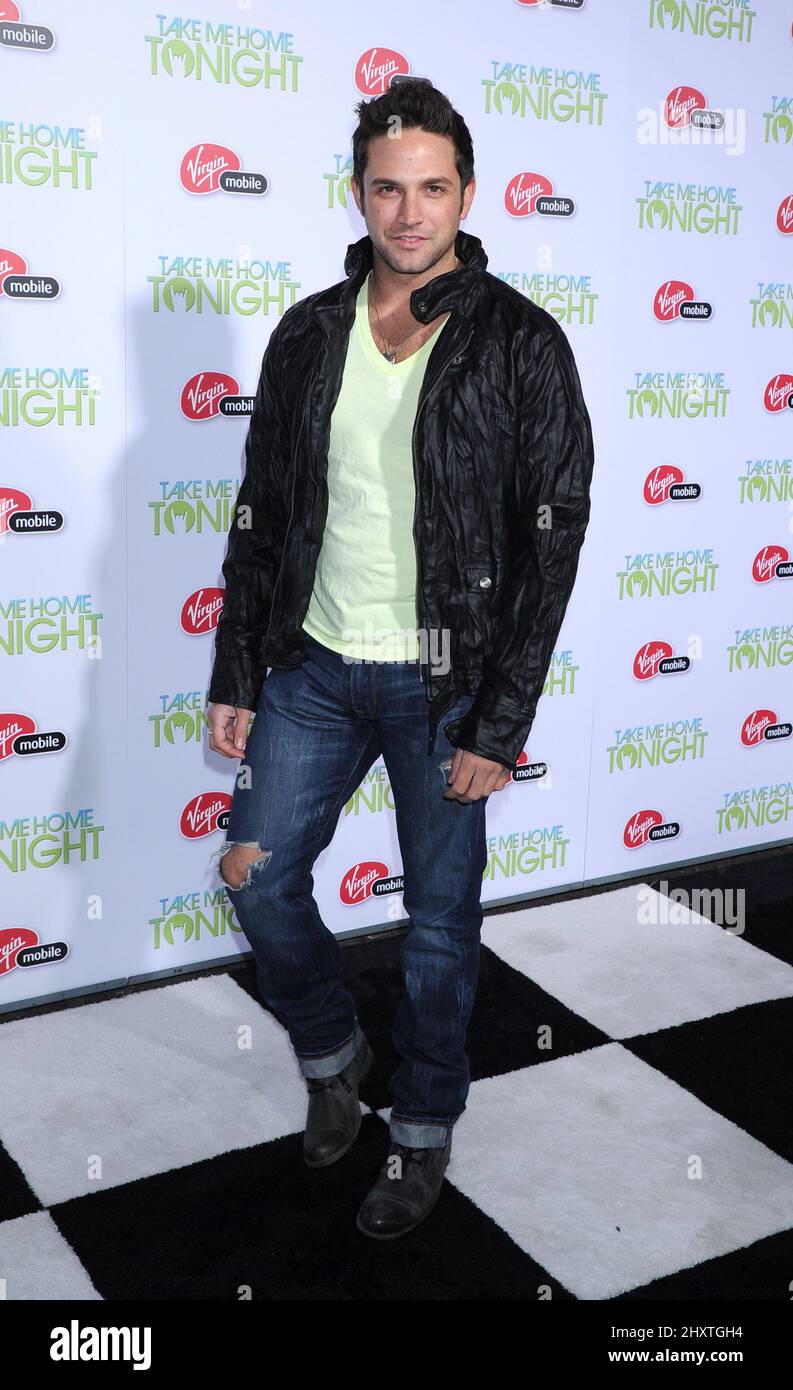 Brandon Barash during the Take Me Home Tonight Premiere at the Regal ...