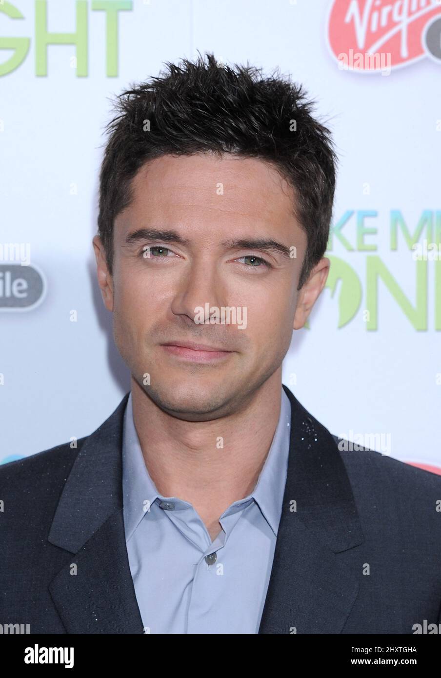 Topher Grace during the Take Me Home Tonight Premiere at the Regal ...
