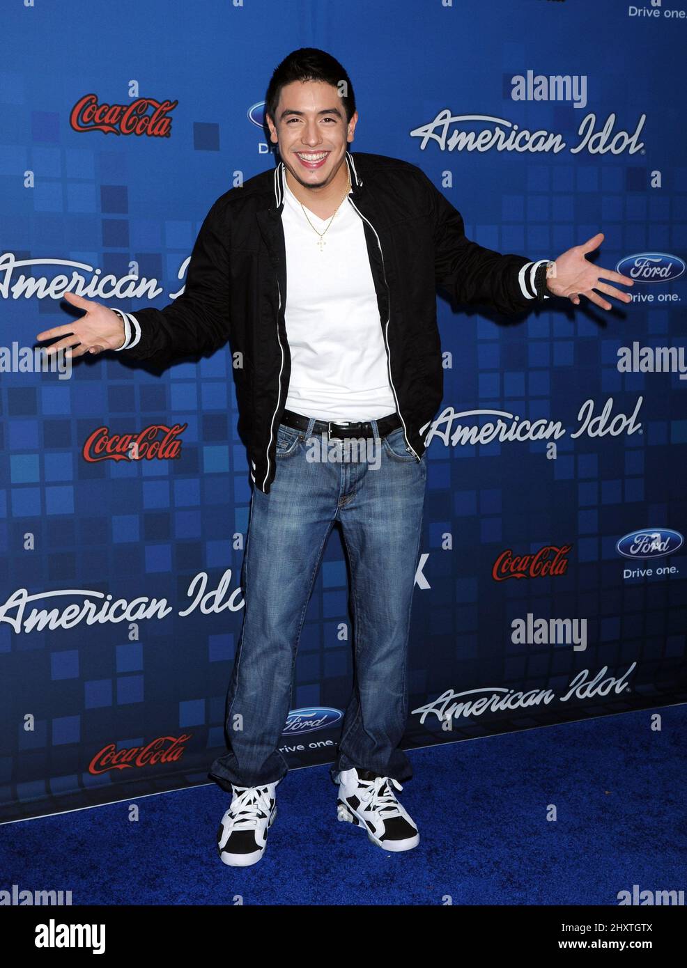 Stefano Langone at the American Idol Season 10 Top 13 Finalists Party ...