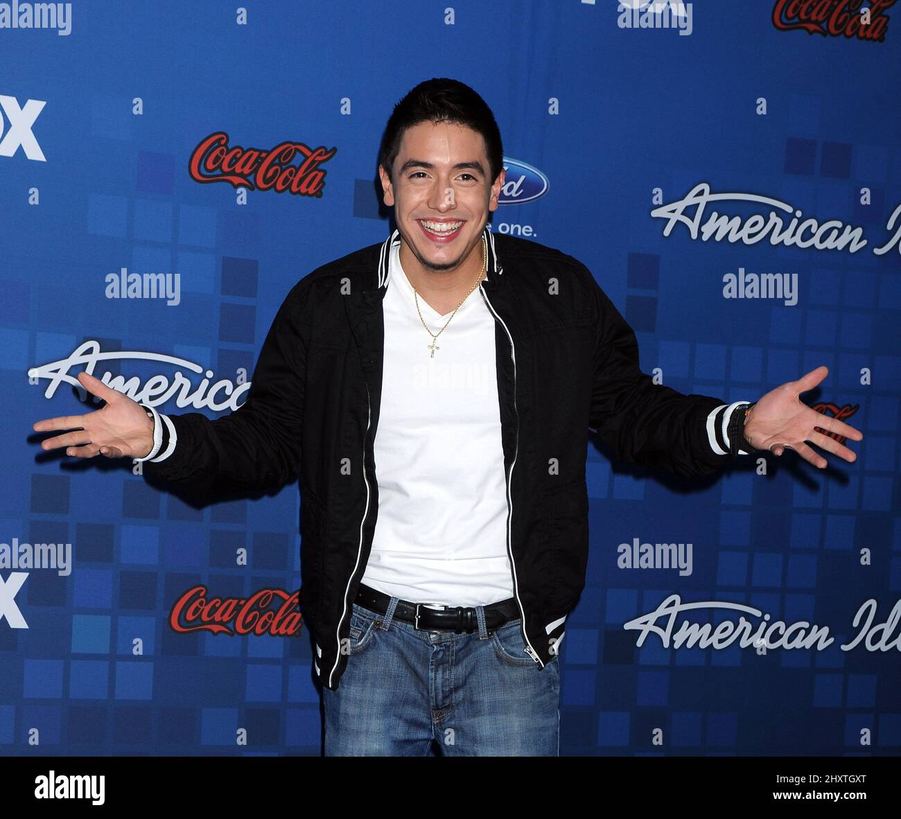 Stefano Langone at the American Idol Season 10 Top 13 Finalists Party ...