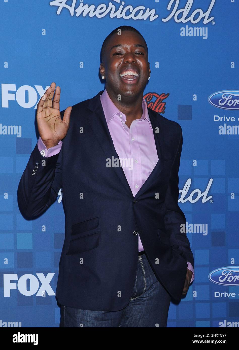 Jacob Lusk at the American Idol Season 10 Top 13 Finalists Party held ...