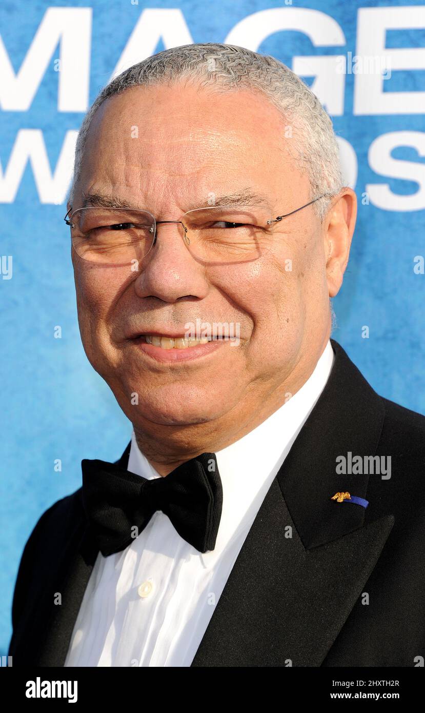 Collin Powell arriving at The 42nd NAACP Image Awards at the Shrine ...