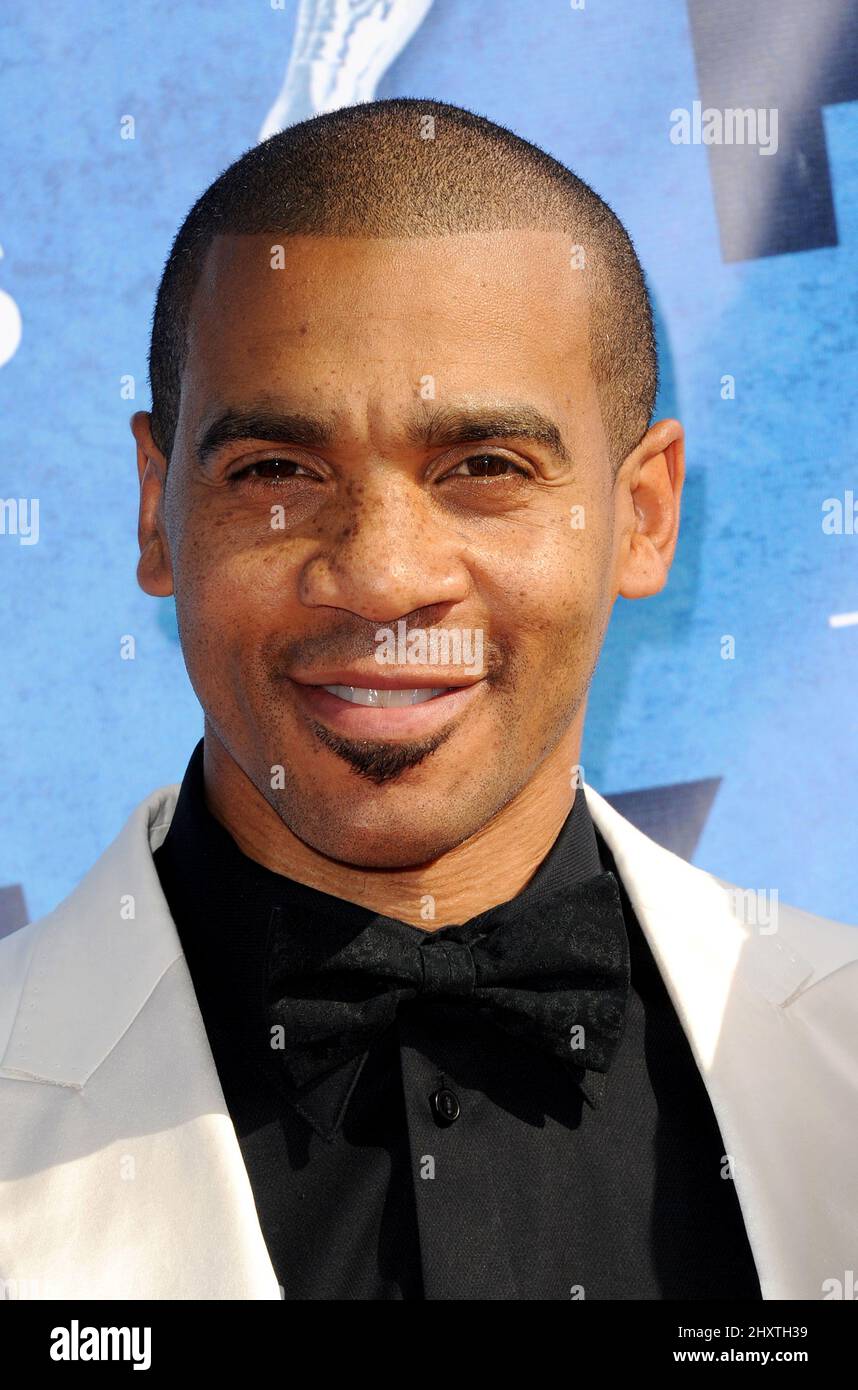 Aaron Spears arriving at The 42nd NAACP Image Awards at the Shrine ...