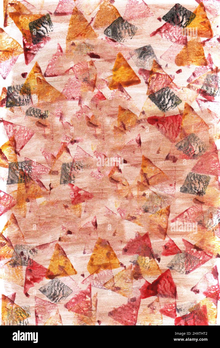 Abstract artistic watercolor hand painted colorful background Stock ...