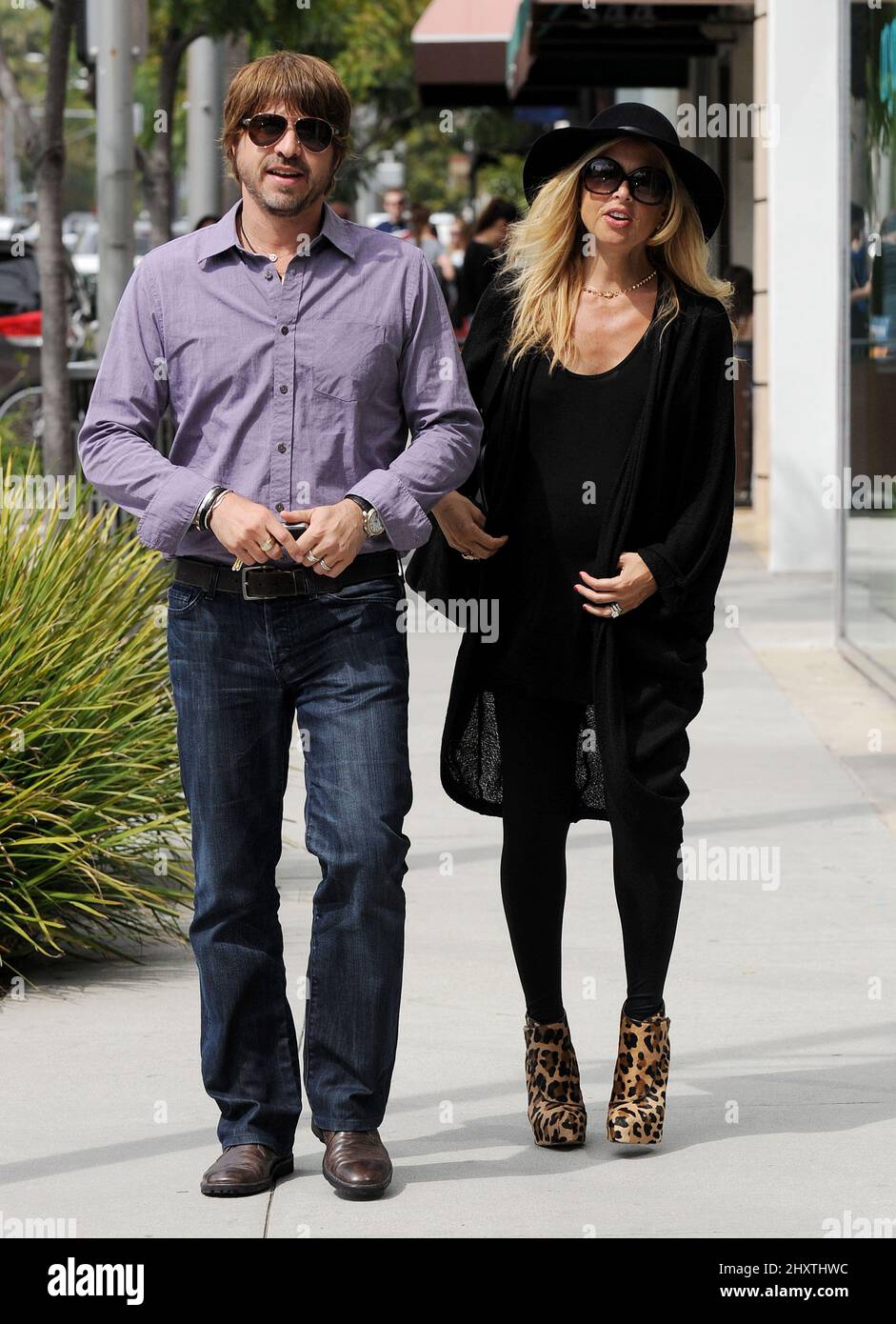 Rachel Zoe and husband Rodger Berman are seen out and about in Los ...