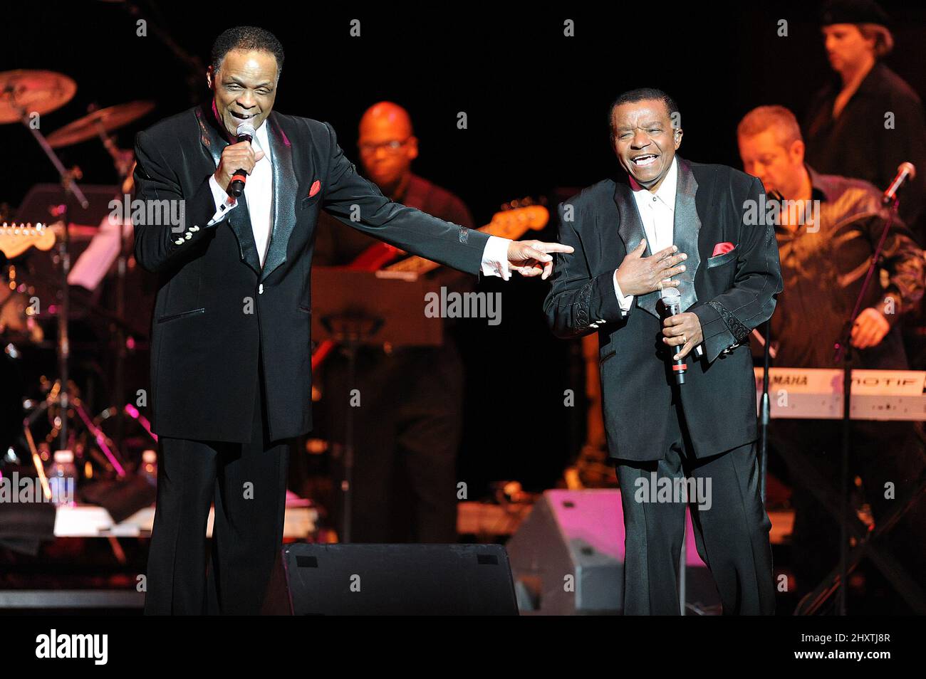 Little Anthony and the Imperials performs live at the Raleigh Memorial ...