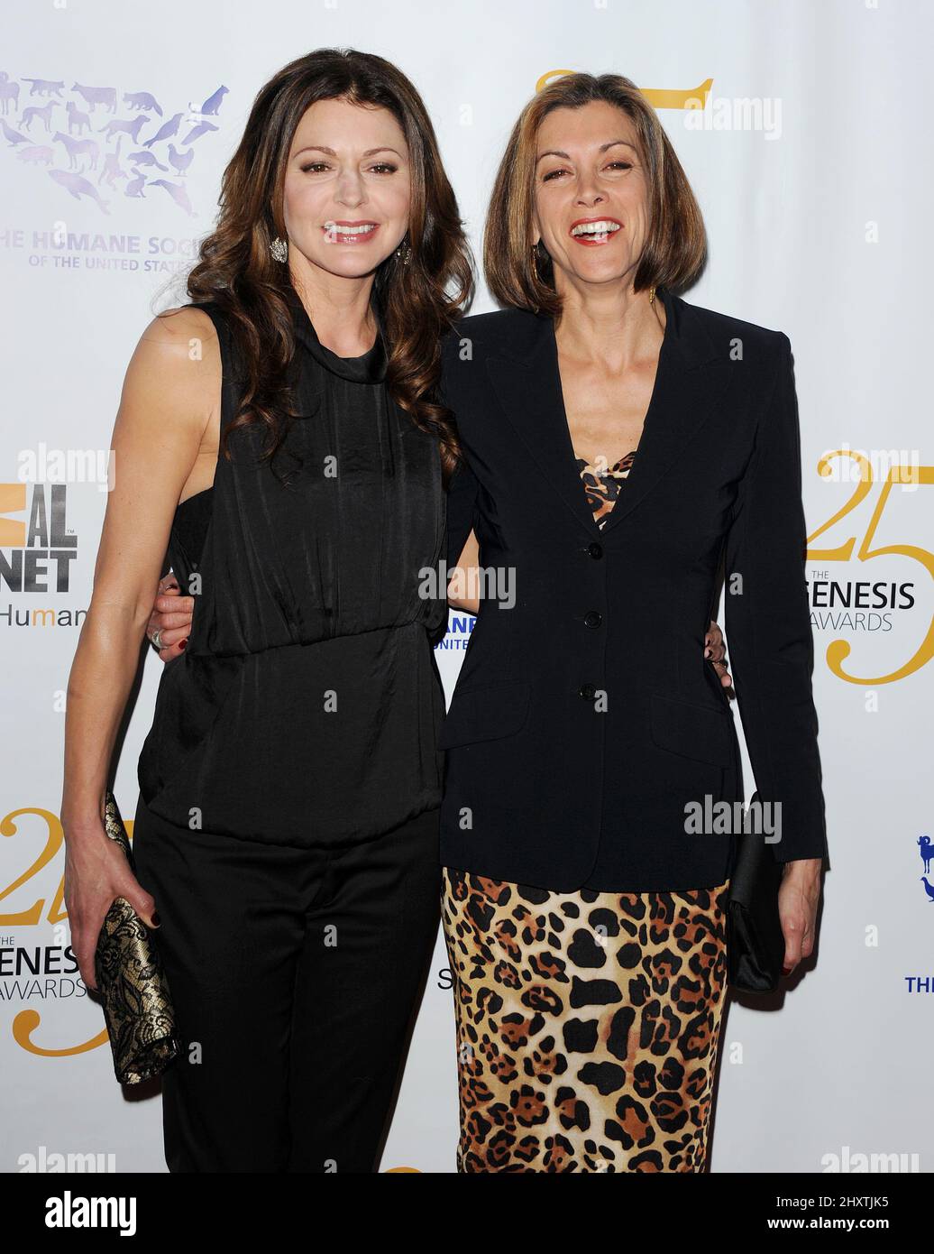 Jane Leeves and Wendie Malick during the 25th Anniversary Genesis ...