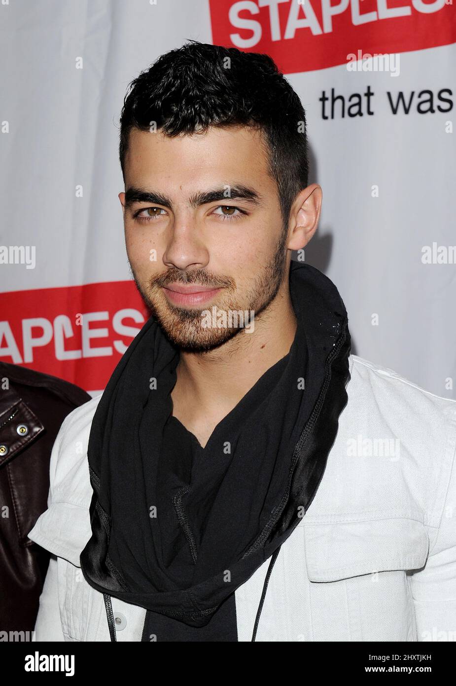 Joe Jonas arriving for the 'Concert for Hope' held at Gibson ...