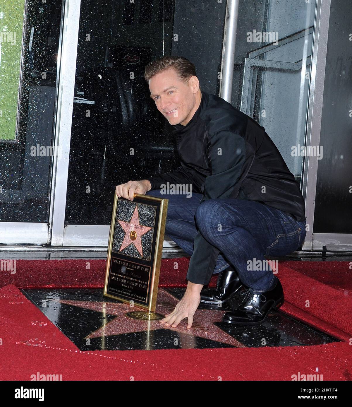 Bryan Adams is honored with a star on the Hollywood Walk of Fame in Los ...