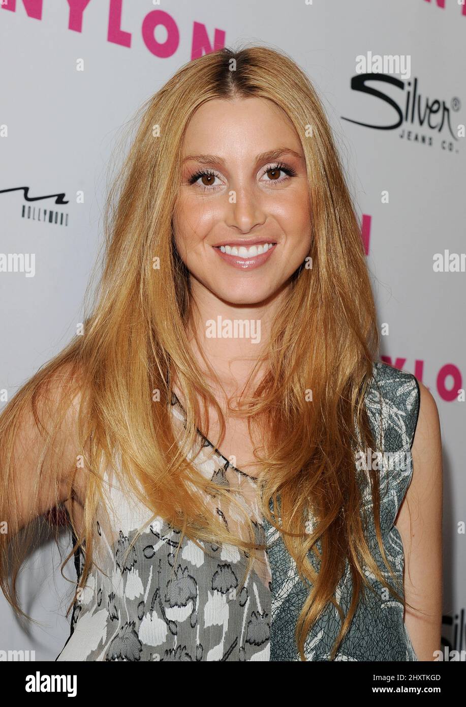 Whitney Port during NYLON Magazine's 12th Anniversary Issue Party With ...
