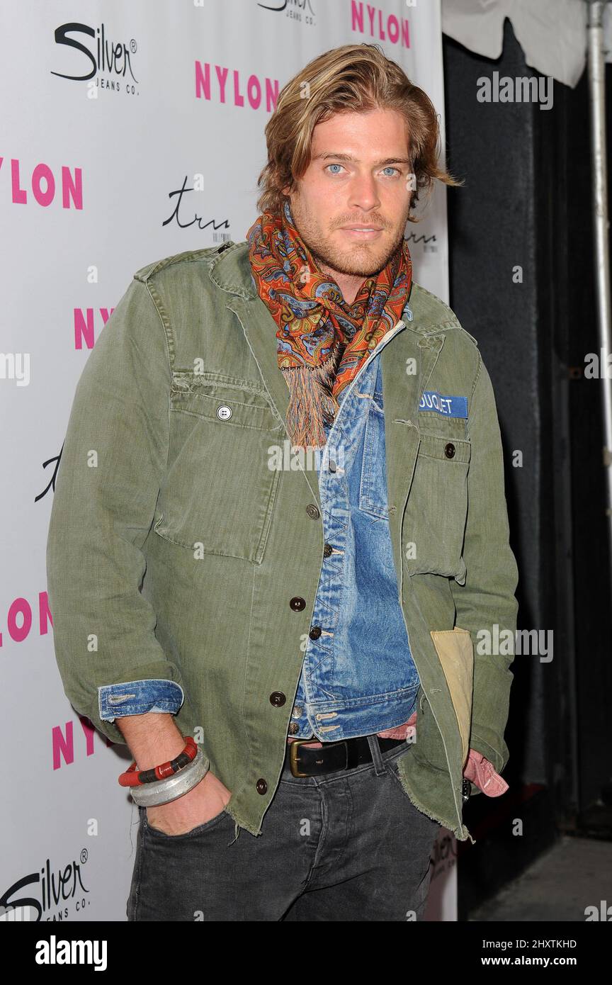 Nick Fouquet at the NYLON Magazine 12th Anniversary Issue Party with ...