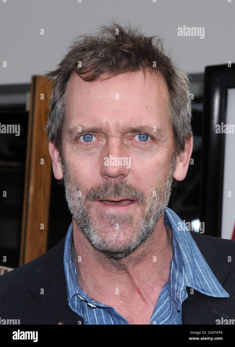 Hugh Laurie during the premiere of the new movie from Universal ...