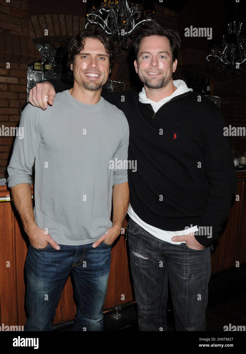 Joshua Morrow, Michael Muhney during "The Young and The Restless" 38th ...
