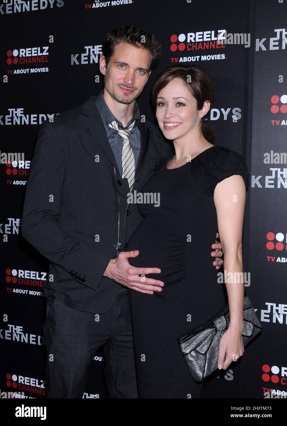 Autumn Reeser and Jesse Warren during "The Kennedys" world premiere ...